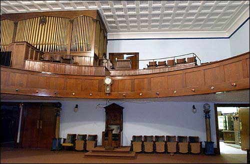 Landmark sheds its wraps; Masons seek temple buyer | News, Sports, Jobs ...